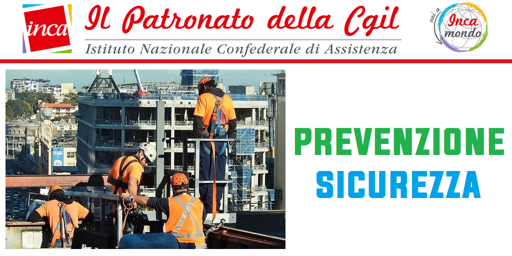 Patronato Inca Cgil - Prevenzione e Sicurezza - CGIL Modena