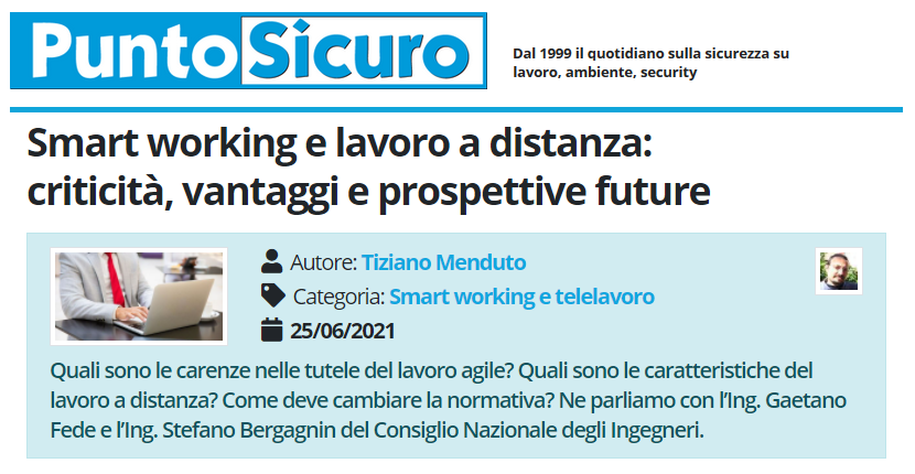 SMART WORKING E LAVORO A DISTANZA: CRITICITÀ, VANTAGGI E PROSPETTIVE FUTURE - CGIL Modena