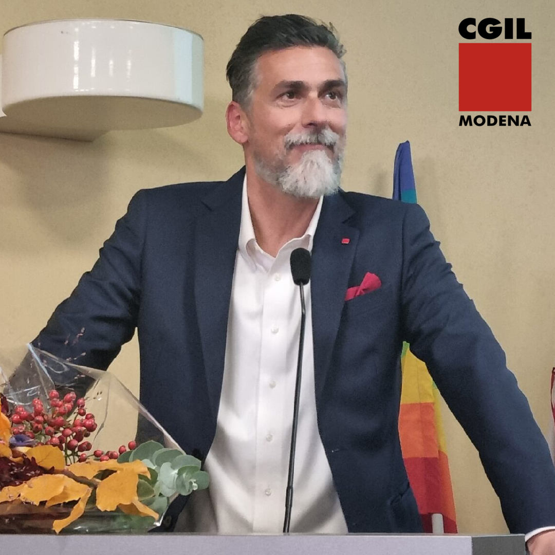 ALESSANDRO DE NICOLA NUOVO SEGRETARIO DELLA CGIL DI MODENA - CGIL Modena